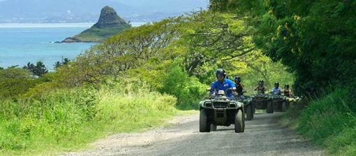 Kualoa Ranch ATV Tour Package with Transportation