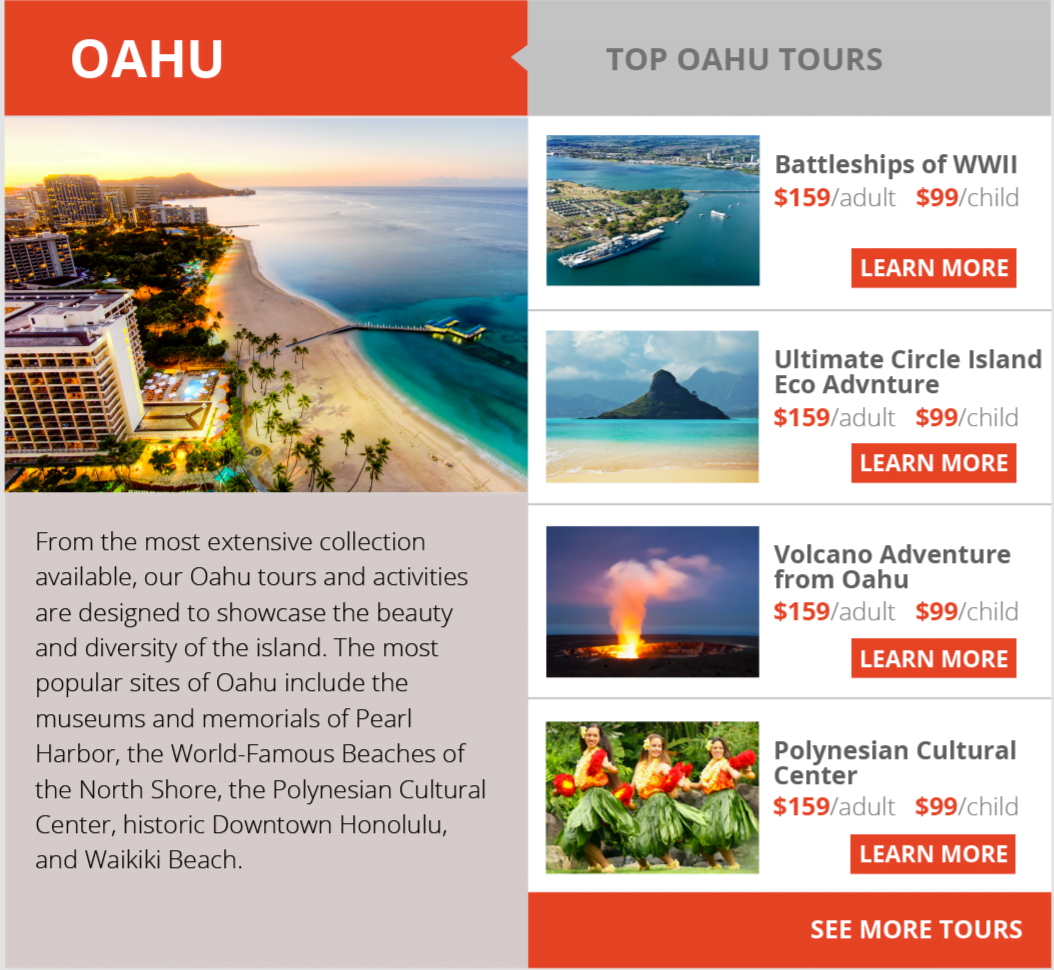 Oahu Hawaii Tours & Activities, Adventure tours in Oahu - Discover ...
